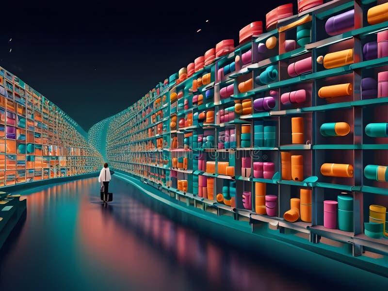 Ecosystem-based Management Blue Gradient Concept Icon Stock Vector - Illustration of isolated ...