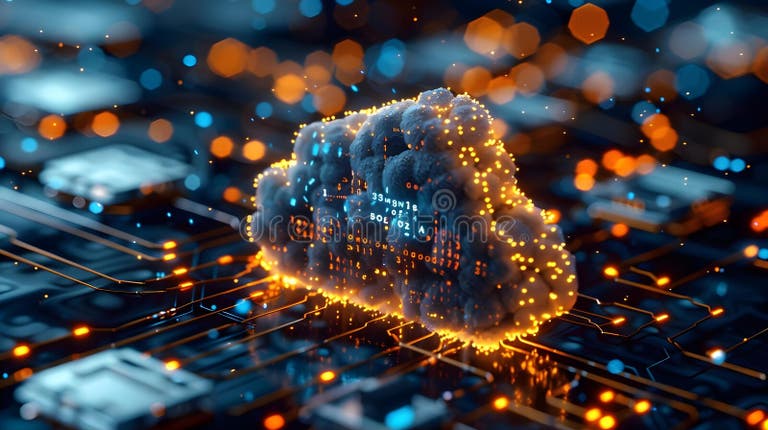 Digital Synapse: AI and Data in Harmonic Convergence. Concept Artificial Intelligence, Data ...