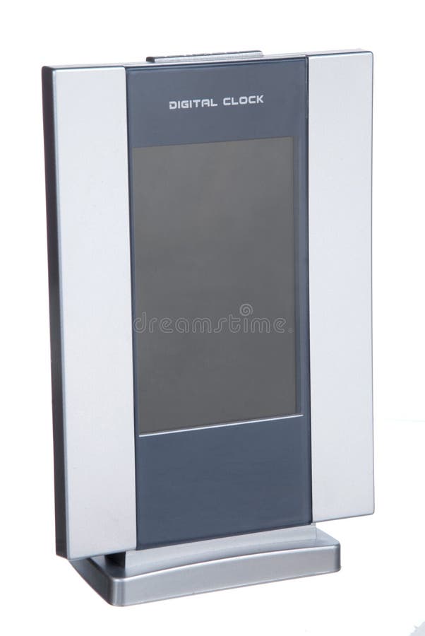 Digital table clock stock image. Image of clock, table - 30507973