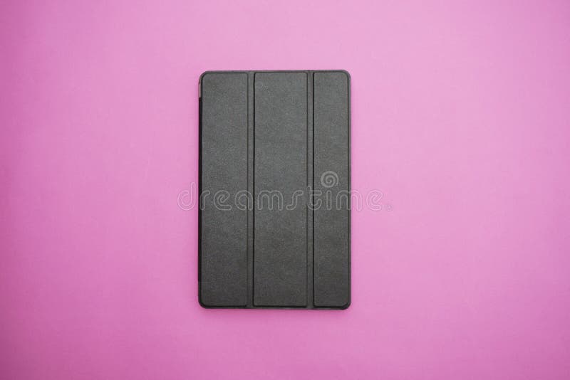 Computer Tablet Cover Case Isolated Pink Background Stock Photos - Free ...
