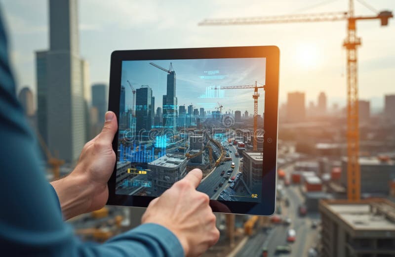 Smart Construction Project Management Stock Illustrations – 686 Smart ...