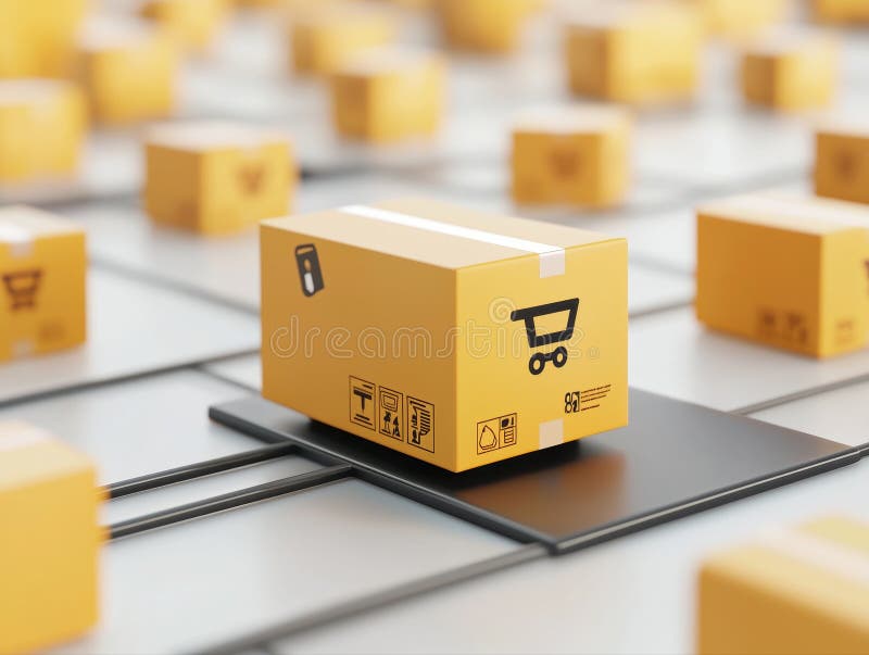 Digital Tablet Featuring a Box Displaying Hyperlocal Delivery Models ...