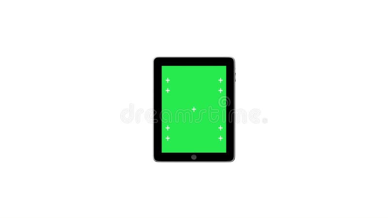 Tablet with Green Screen and Plants Stock Video - Video of digital ...