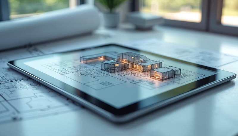 Screen Interface House Blueprints Stock Illustrations – 4 Screen Interface House Blueprints ...