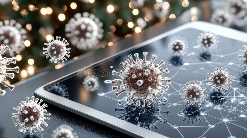A Digital Tablet Shows Strange, Fluorescent Super-viruses and Micro ...