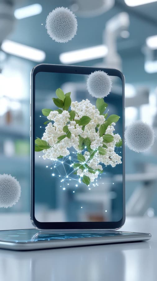 A Digital Tablet Shows Strange, Fluorescent Super-viruses and Micro ...