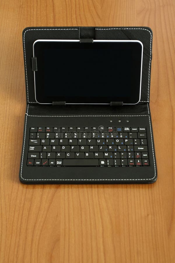 Digital tablet to laptop stock image. Image of netbook - 34476295