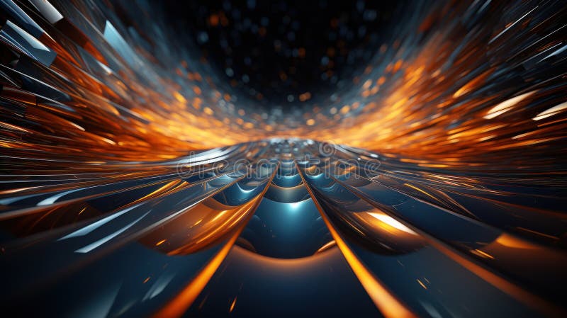 Digital Tapestry: Abstract Technological Background Stock Photo - Image ...