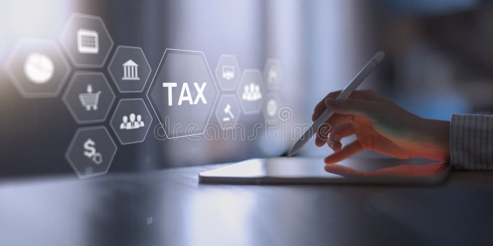 Digital Tax Management and Financial Operations Interface with Mobile ...