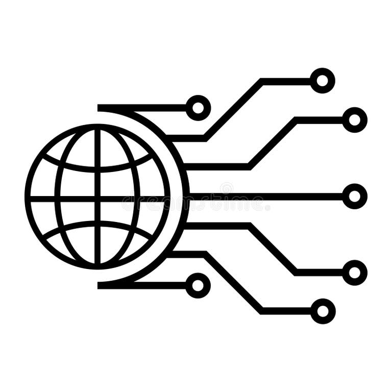 Digital Tech Icon Vector Set. Technologies Illustration Sign Collecion ... Digital Tech Icon Vector Set. Technologies Illustration Sign Collecion ...