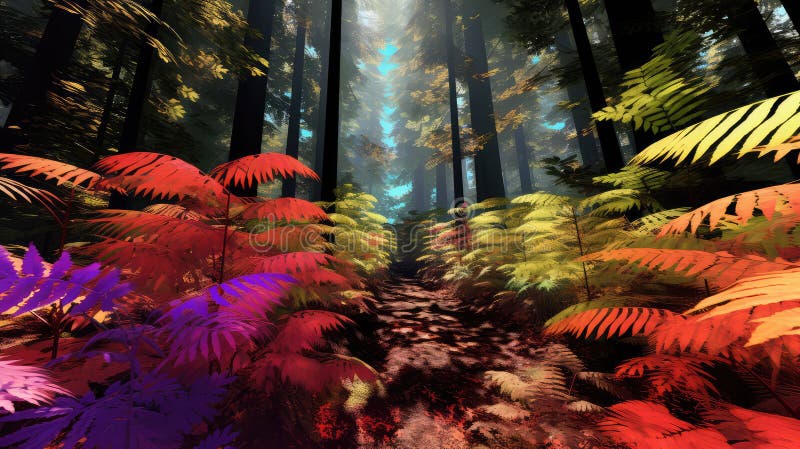 Digital tech leaf stock illustration. Illustration of ecosystem - 371864579