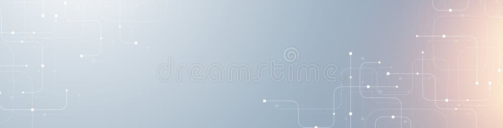 Digital Tech Motherboard Texture Design. Creative Idea Banner Concept ...