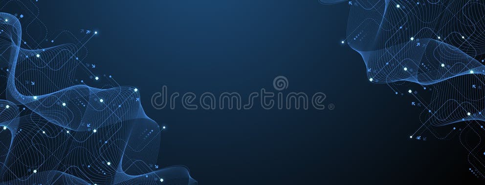 Digital Tech Motherboard Texture Design. Creative Idea Banner Concept ...