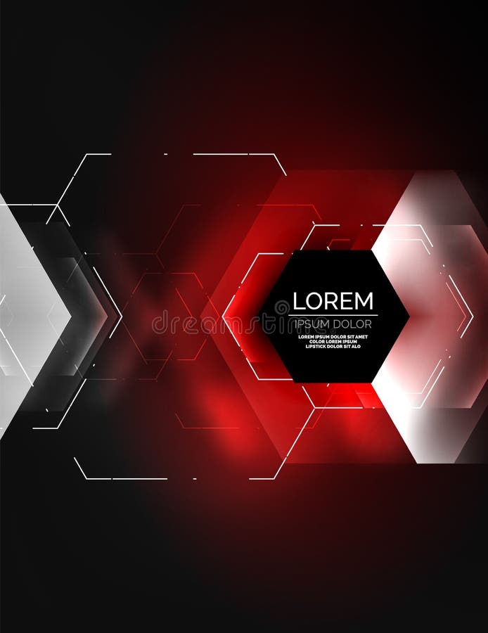 Black Red Hex Texture Stock Illustrations – 114 Black Red Hex Texture ...