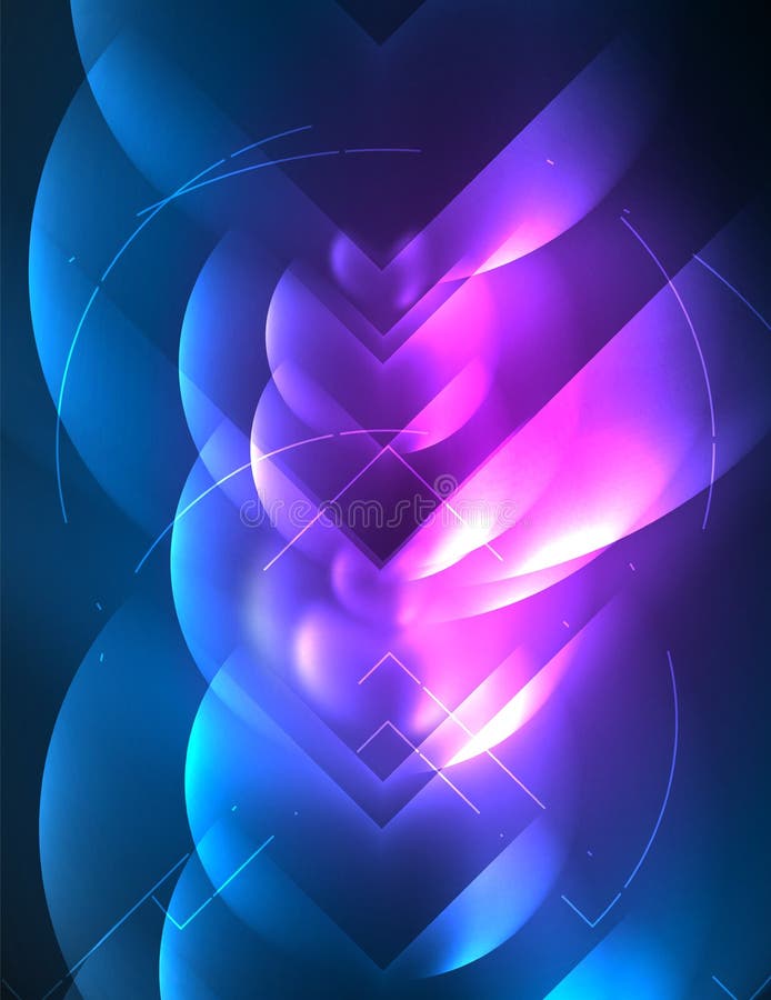 Abstract Techno Wallpaper