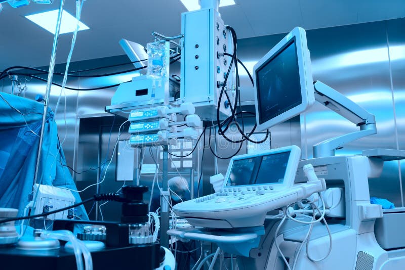 Digital Technology in Hospital Stock Image - Image of medicine ...