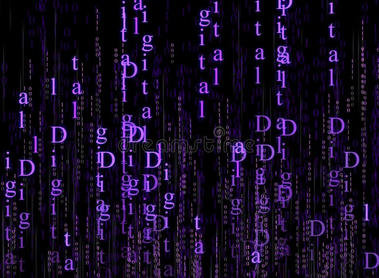 Matrix Digital Rain Stock Illustrations – 1,178 Matrix Digital Rain ...