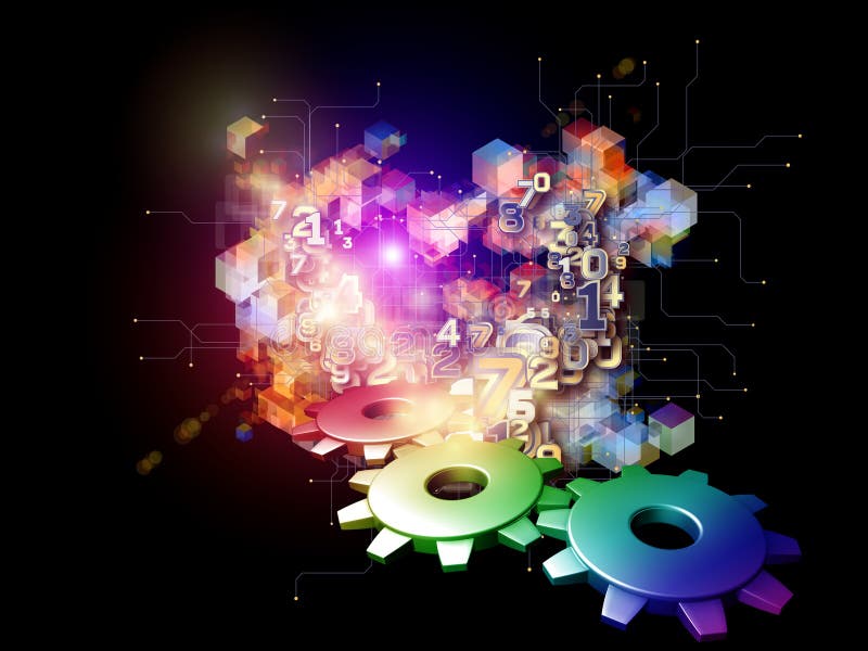 Digital Technology Abstract Stock Illustrations – 1,432,324 Digital ...