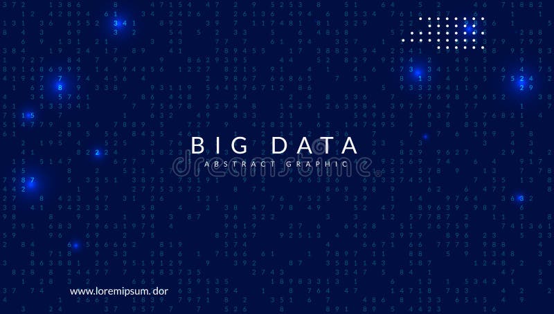 Digital Technology Abstract Background. Artificial Intelligence, Deep ...