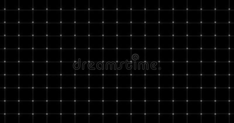 Digital Technology Animated Grid Background. Digital Small Square and ...