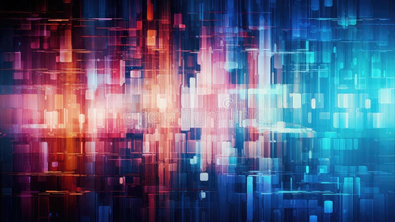 Digital Technology Background Abstract Stock Illustration Illustration Of Malfunction Modern