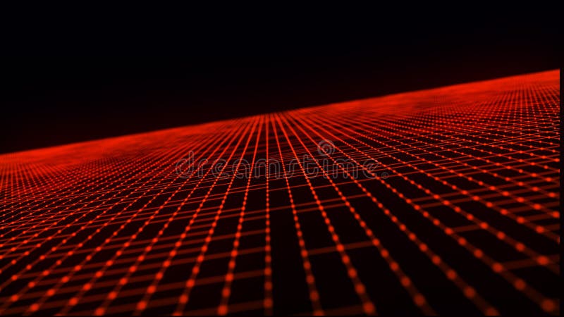 Digital Technology Background. Big Data Visualization. Dynamic Field of ...