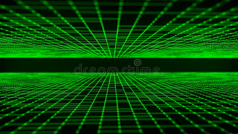 Digital Technology Background. Big Data Visualization. Dynamic Field of ...