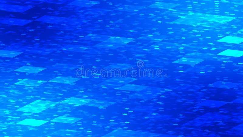 Digital Technology Background - Blue Pattern Pixel Background from ...