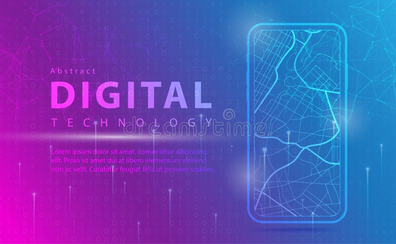 Gps Blue Tech Background Stock Illustrations – 714 Gps Blue Tech ...