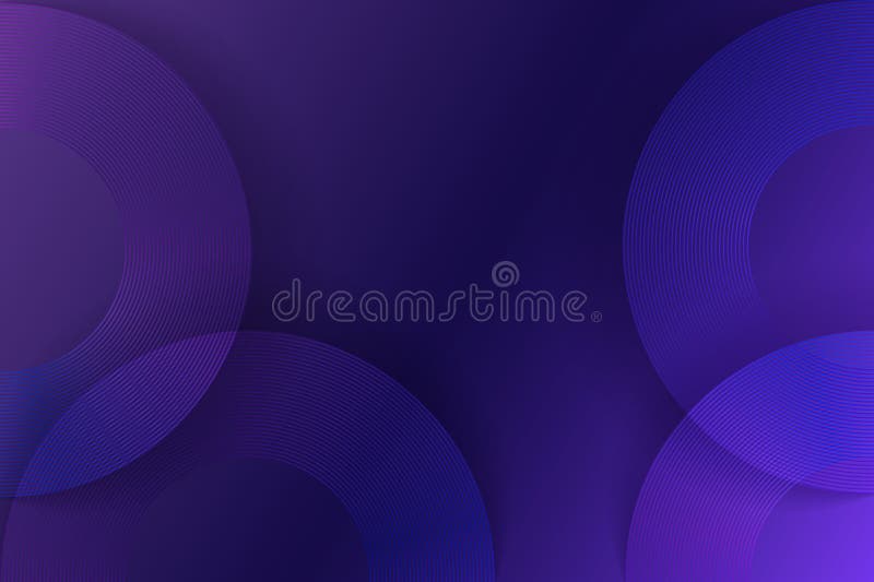 Digital Technology Banner Purple Blue Background Concept with ...
