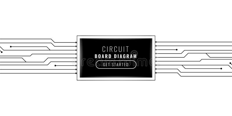 Digital Technology Circuit Lines Diagram Background Design Stock Vector ... Digital Technology Circuit Lines Diagram Background Design Stock Vector ...