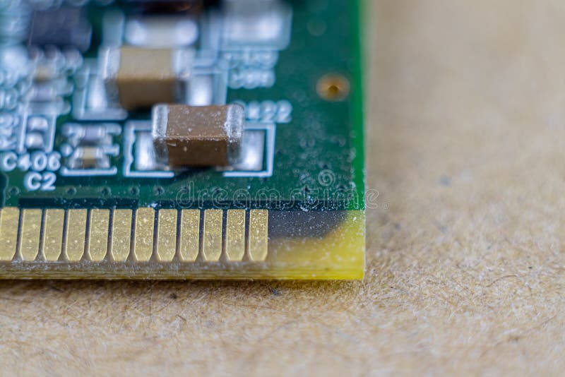 Digital Technology. Computer Components Close-up. Stock Photo - Image ...