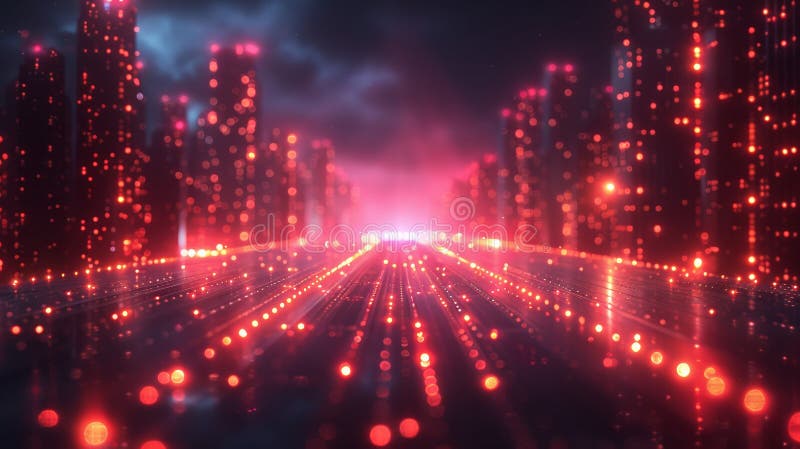 Digital Technology and Computer Science Abstract Background, Futuristic ...