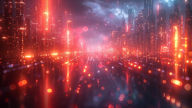 Digital Technology and Computer Science Abstract Background, Futuristic ...