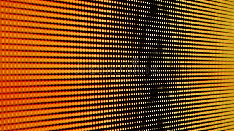 Digital Pixel Screen with Neon Light Footage Changing Colors Yellow ...