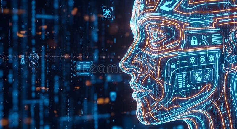 Artificial Intelligence Human Face Stock Illustrations – 27,882 Artificial Intelligence Human ...