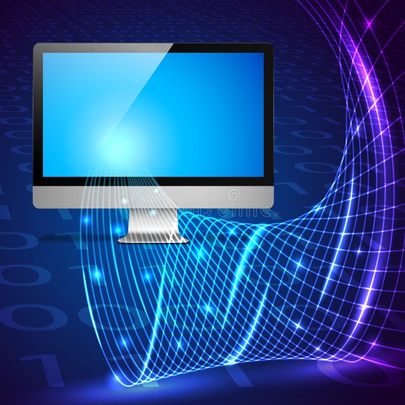 Digital technology concept stock vector. Illustration of multimedia ...