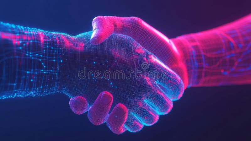 A Digital Technology-driven Business Network Concept, Highlighting ...