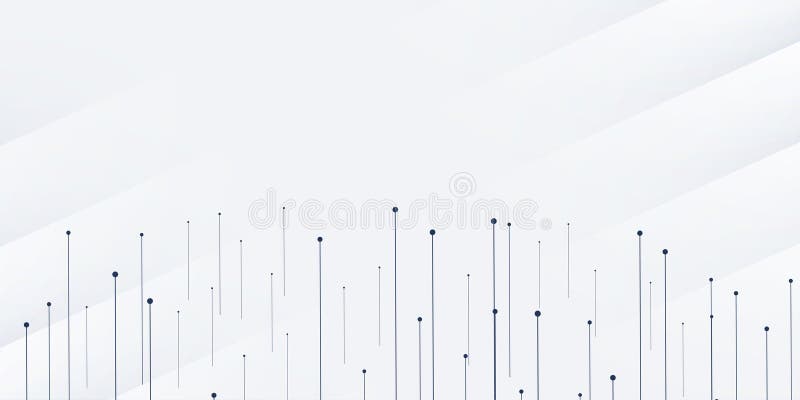 Digital Technology Futuristic Internet Network Speed Connection White ...