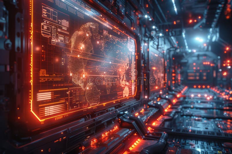 Digital Technology, Global Word Network and Technology Concept Stock ...