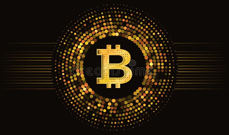 Digital Technology Gold Dark Background Concept with Light Effect. Ai ...