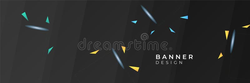 Digital Technology Header or Banners. Geometric Abstract Background ...