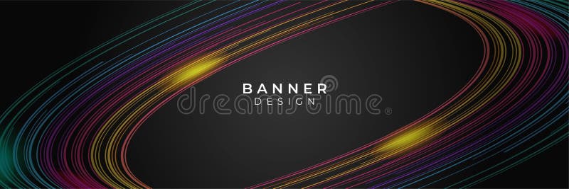 Digital Technology Header or Banners. Geometric Abstract Background ...
