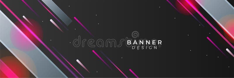 Digital Technology Header or Banners. Geometric Abstract Background ...