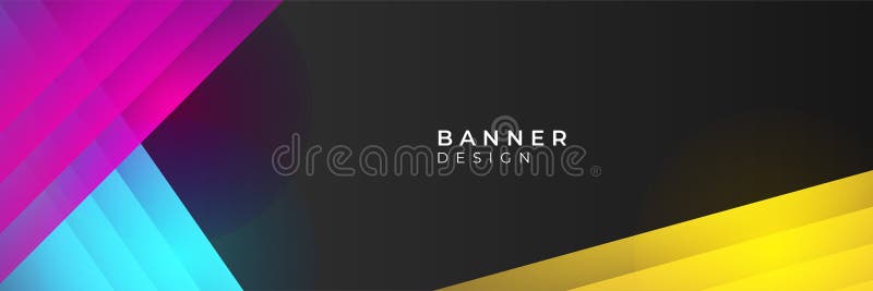 Digital Technology Header or Banners. Geometric Abstract Background ...