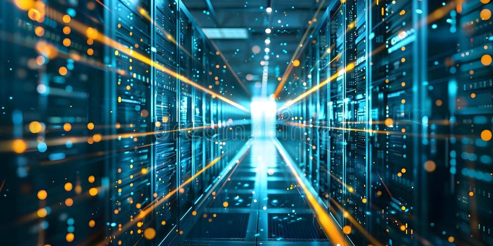 Digital Technology Hub with Multiple Servers in a Secure Data Center ...