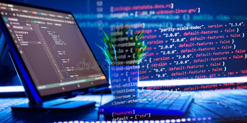 Digital Technology Industry Concept Development of Programming and ...