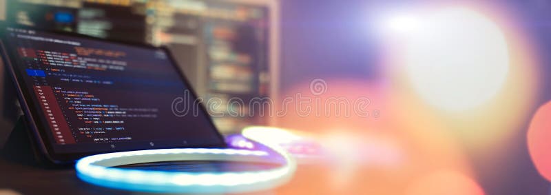 Digital Technology Industry Concept Development of Programming and ...