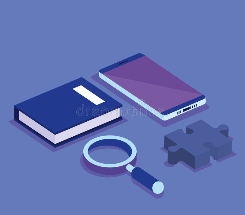 Digital Technology Isometrics Icons Stock Vector - Illustration of icon ...