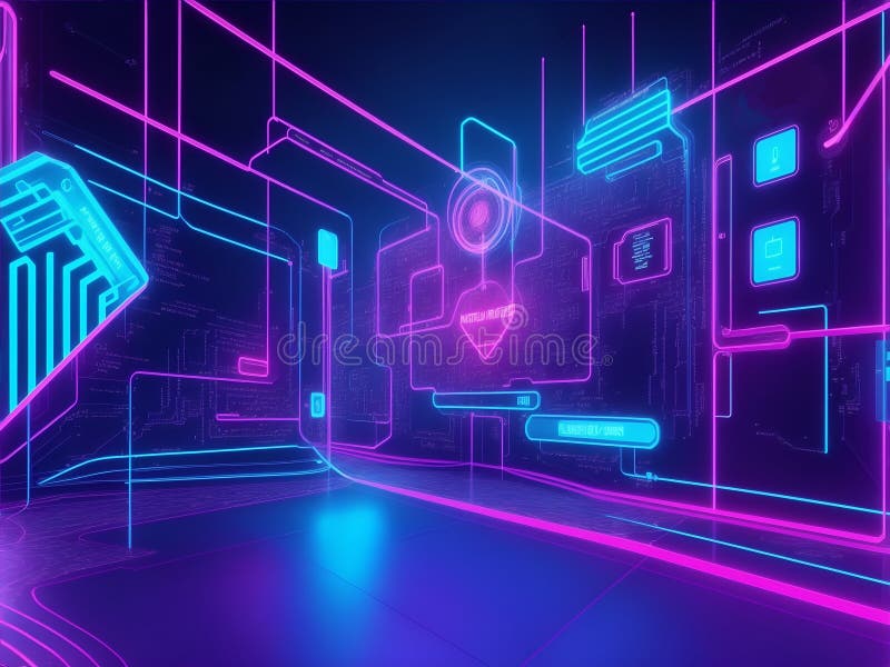 Metaverse Neon Stock Illustrations – 11,298 Metaverse Neon Stock ...